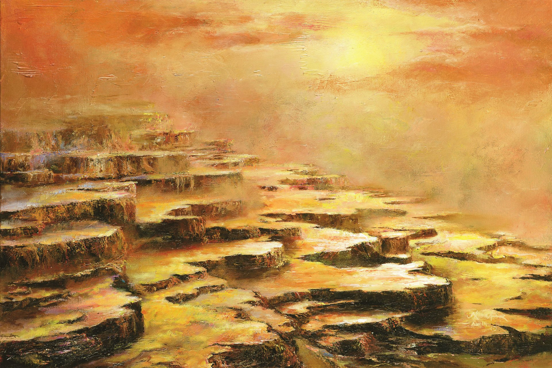 Cascades | 8×10 Double Matted Paper | Official Akiane Gallery